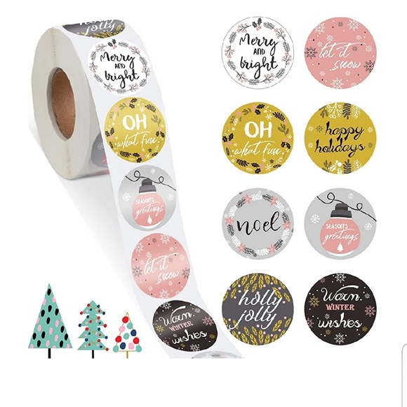 unknown | Office | 5 Holiday 5 Stickers | Poshmark